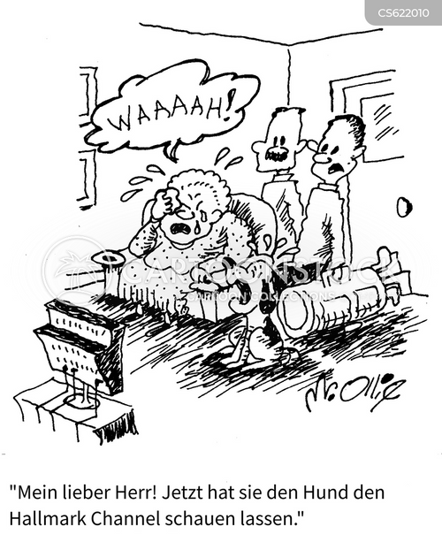Cartoons und Karikaturen mit Hallmark Channel