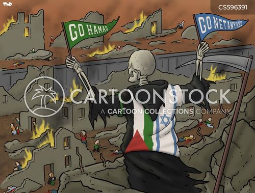 Hamas-israeli Cartoons and Comics - funny pictures from CartoonStock