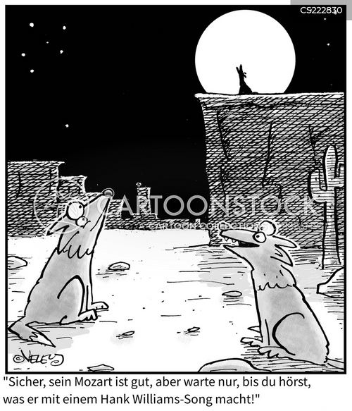 Cartoons und Karikaturen mit Hank Williams