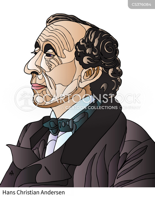 Cartoons und Karikaturen mit Hans Andersen