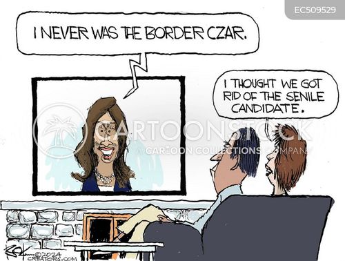 Border Czar Cartoons and Comics - funny pictures from CartoonStock