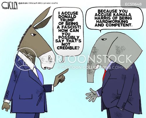 Donkey (symbol Of The Democratic Party) Cartoons and Comics - funny ...