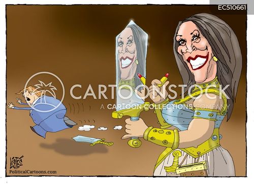 Amazon Girl Cartoons and Comics - funny pictures from CartoonStock