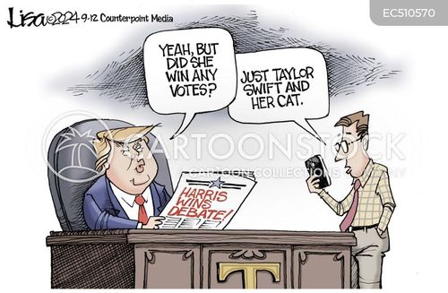 Taylor Swift Endorses Kamala Harris Cartoons and Comics - funny ...