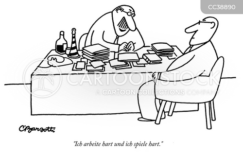 Cartoons und Karikaturen mit Saustall