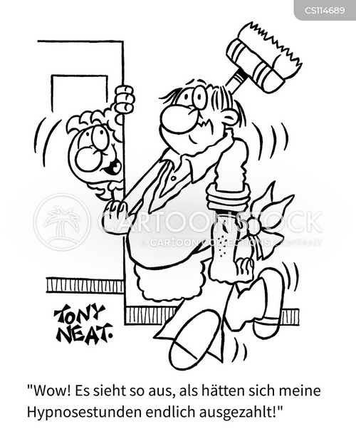 Cartoons und Karikaturen mit Hypnos