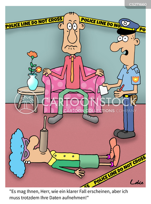 Cartoons und Karikaturen mit Details Nehmen
