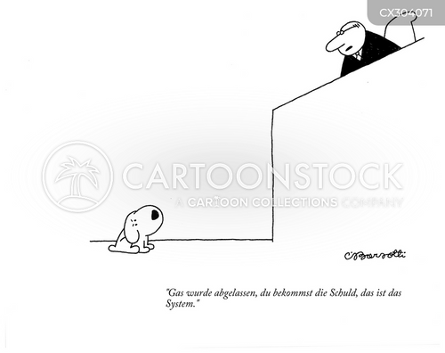 Cartoons und Karikaturen mit Furz