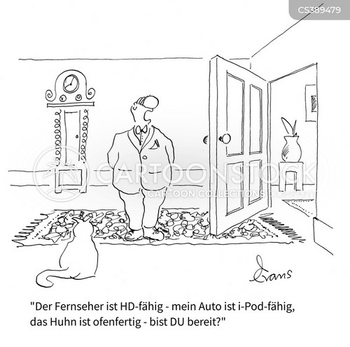 Cartoons und Karikaturen mit Bereit Tv