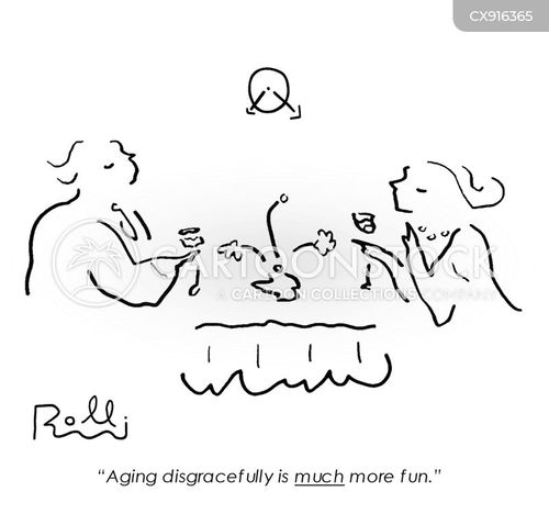 Aging Gracefully Cartoons and Comics - funny pictures from CartoonStock