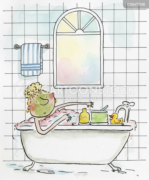 Bath Time Idea Cartoons and Comics - funny pictures from CartoonStock