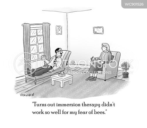 Immersion Therapy Cartoons and Comics - funny pictures from CartoonStock
