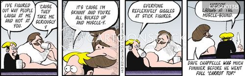 Bodybuilding Cartoons and Comics - funny pictures from CartoonStock