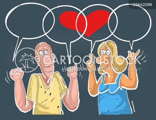 Sign Language Cartoons and Comics - funny pictures from CartoonStock