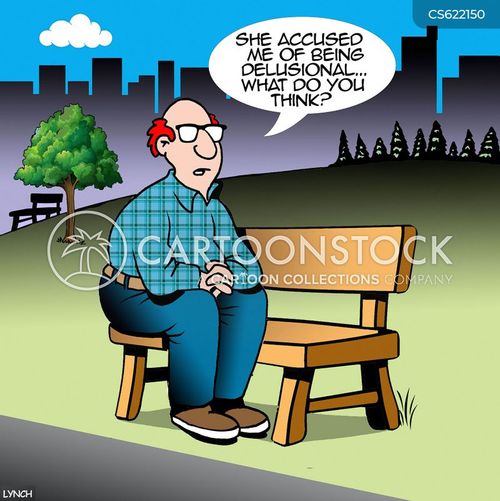 Self-delusion Cartoons and Comics - funny pictures from CartoonStock