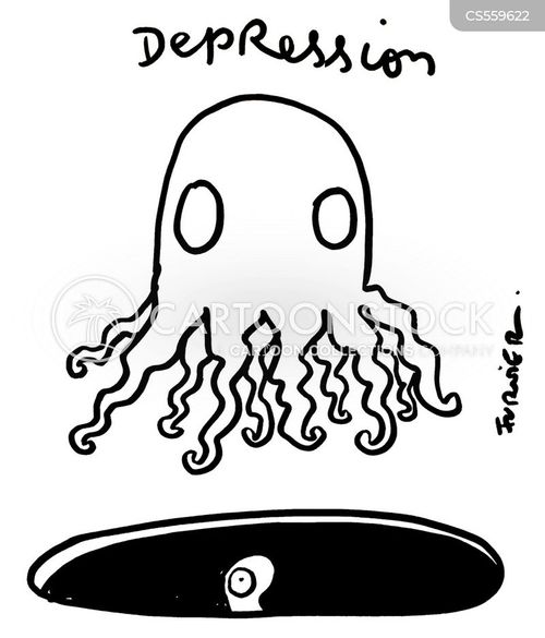 Depression Cartoons and Comics - funny pictures from CartoonStock