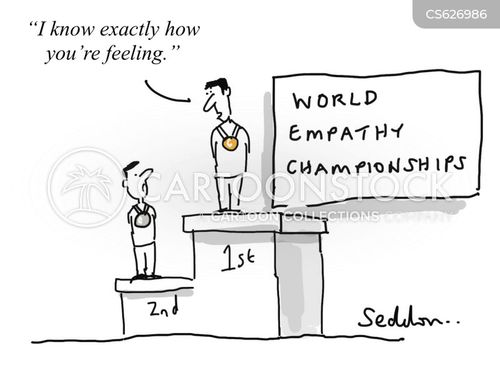 Empathy Podium Cartoons and Comics - funny pictures from CartoonStock