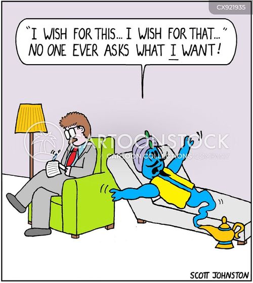 Magic Wish Cartoons and Comics - funny pictures from CartoonStock