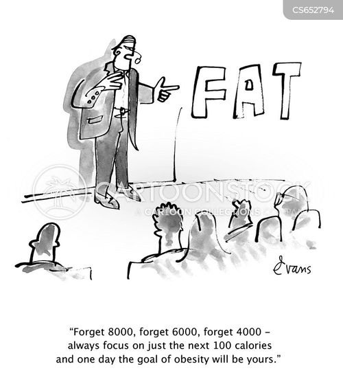 Calories Cartoons and Comics - funny pictures from CartoonStock