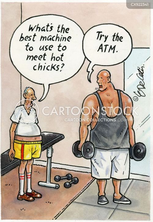 Cardio Machines Cartoons and Comics - funny pictures from CartoonStock