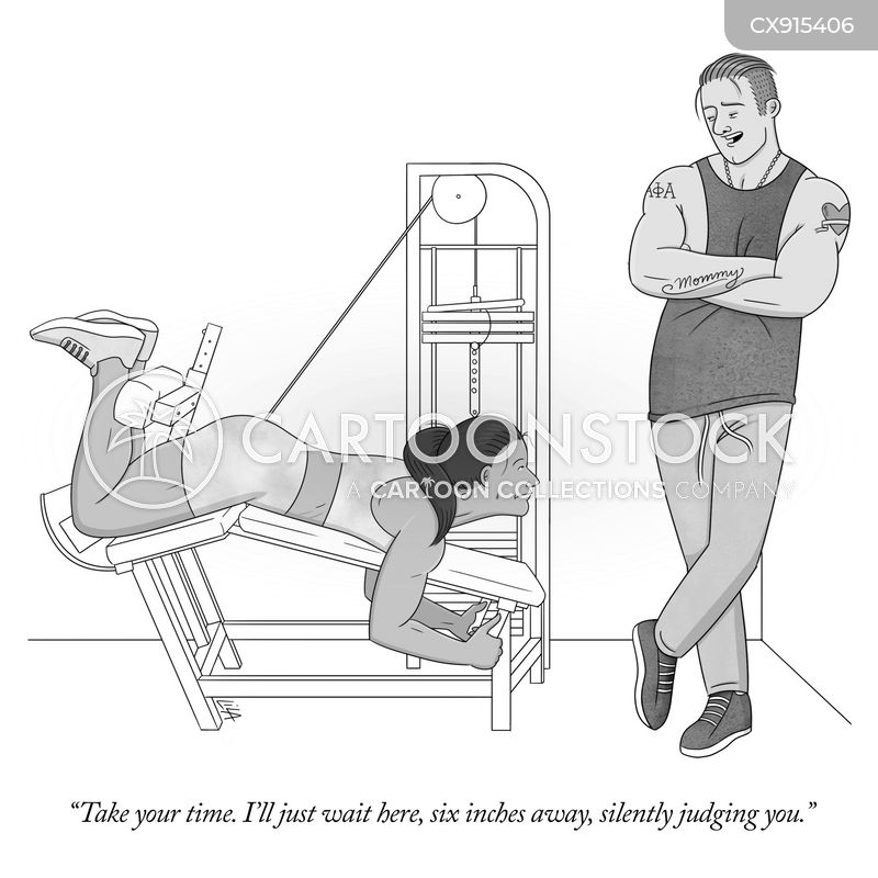 Exercise Goals Cartoons and Comics - funny pictures from CartoonStock
