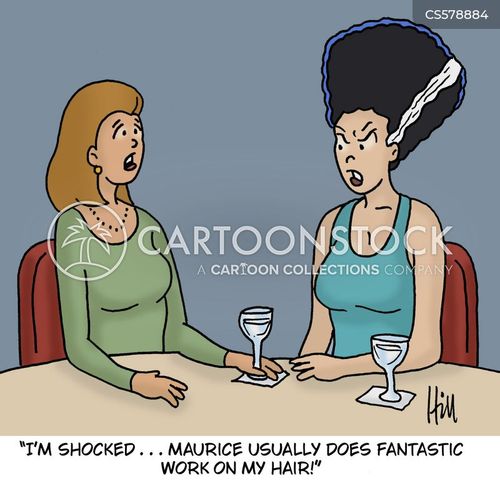 Hair Inspiration Cartoons and Comics - funny pictures from CartoonStock