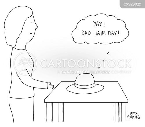 Unkempt Hair Cartoons and Comics - funny pictures from CartoonStock