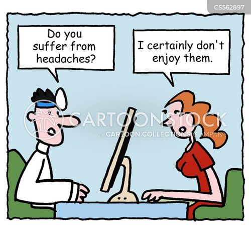 Sinus Headache Cartoon