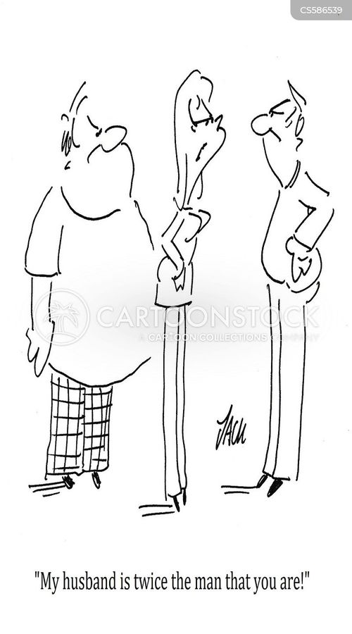 Body Size Cartoons and Comics - funny pictures from CartoonStock