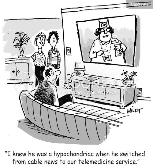 Telemedicine Cartoons and Comics - funny pictures from CartoonStock