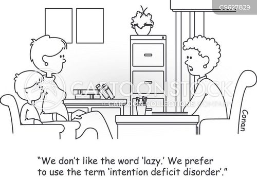Intention Deficit Disorder Cartoons and Comics - funny pictures from ...