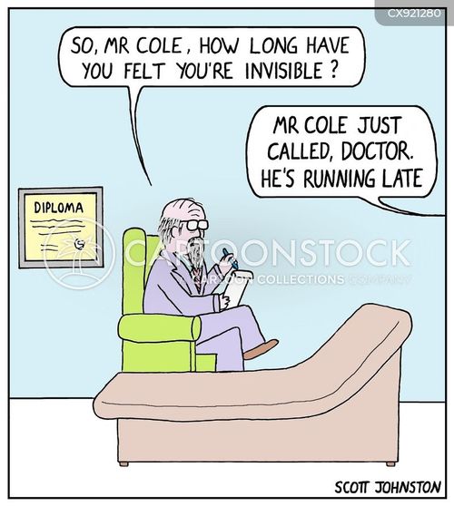 Invisible Presence Cartoons and Comics - funny pictures from CartoonStock