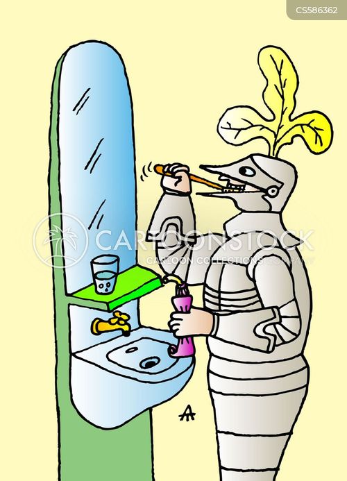 Tooth Brushing Cartoons and Comics - funny pictures from CartoonStock