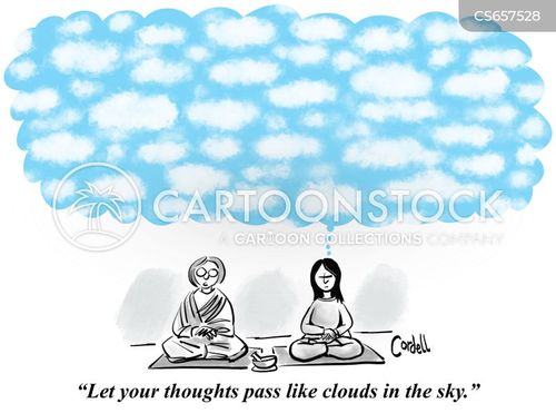 Mind Like Sky Cartoons and Comics - funny pictures from CartoonStock