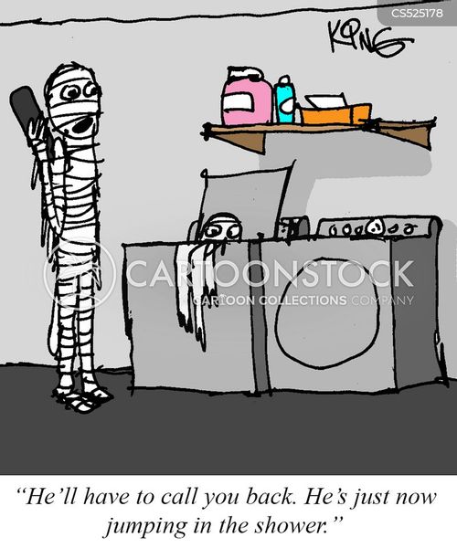 Mummifying Cartoons and Comics - funny pictures from CartoonStock