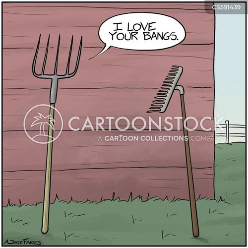 Garden Rakes Cartoons and Comics - funny pictures from CartoonStock