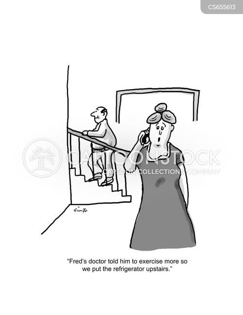 Doctor Ordered Exercise Cartoons and Comics - funny pictures from ...