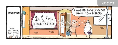 Fleeced Cartoons and Comics - funny pictures from CartoonStock