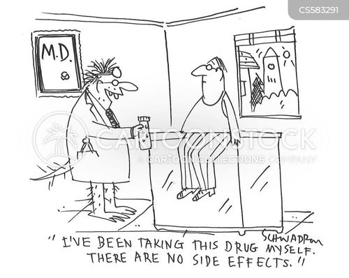 Medical Side-effects Cartoons and Comics - funny pictures from CartoonStock