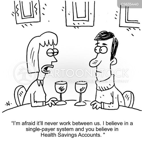 Single-payer System Cartoons and Comics - funny pictures from CartoonStock