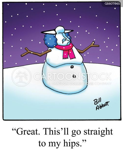 Winter Weight Cartoons and Comics - funny pictures from CartoonStock