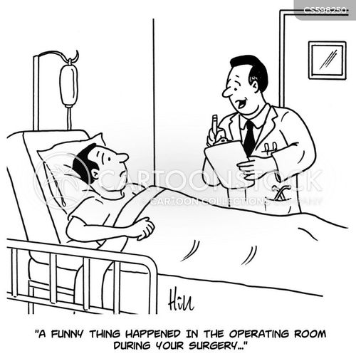 Post-op Cartoons and Comics - funny pictures from CartoonStock