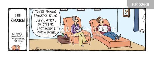 Self-judgment Cartoons and Comics - funny pictures from CartoonStock