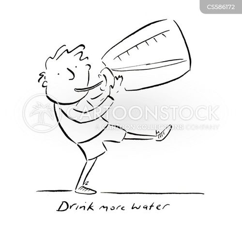 Staying Hydrated Cartoons and Comics - funny pictures from CartoonStock