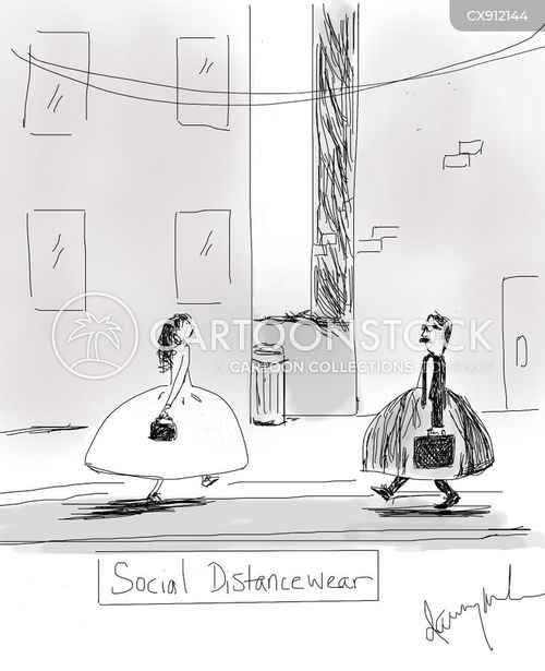 Off-duty Fashion Cartoons and Comics - funny pictures from CartoonStock