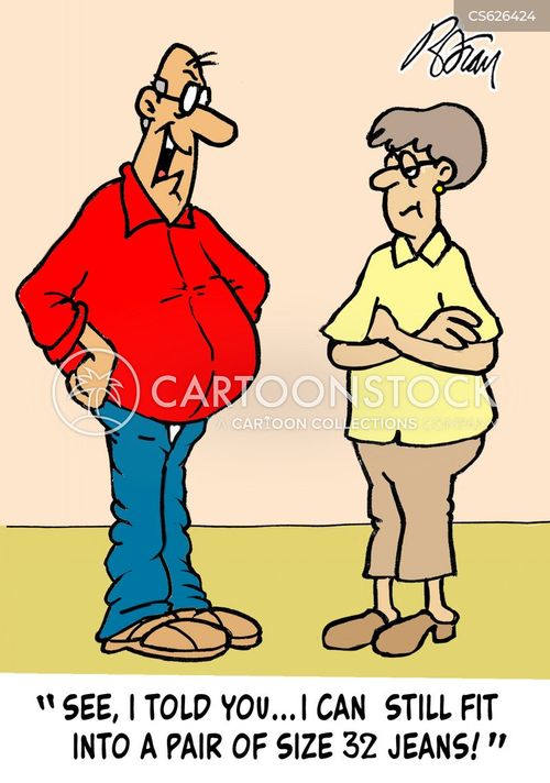 Jeans Cartoons and Comics - funny pictures from CartoonStock