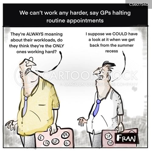 Gp Appointments Cartoons and Comics - funny pictures from CartoonStock
