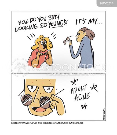 Healthy Skin Cartoons and Comics - funny pictures from CartoonStock