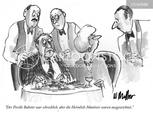 Cartoons und Karikaturen mit Verstopfung