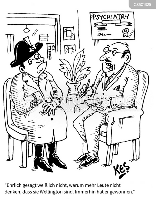 Cartoons und Karikaturen mit Herzog Von Wellington